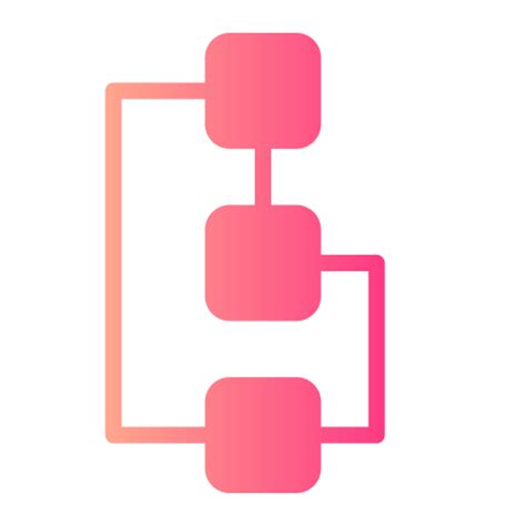 Flowchart Generic Gradient Fill Icon