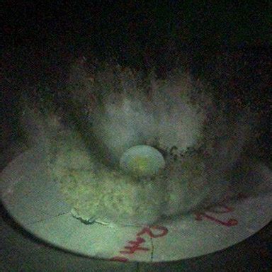 Projectile Hitting The Sample Fig Sample After The Impact Download Scientific Diagram