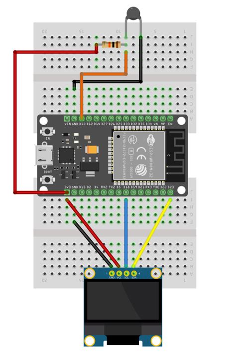 Temperature On Oled Impl Rust For Esp32