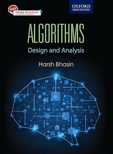 Algorithms Design And Analysis By Harsh Bhasin New Hardcover 2015 1st Edition Vedams