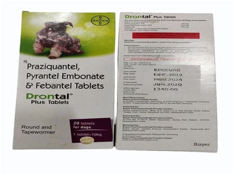 Drontal Plus 1 X 10 Tablets At ₹ 79 Box In Nagpur Id 2855184766191