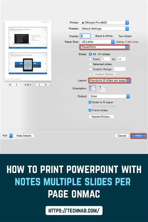 Print Multiple Powerpoint Slides On One Page In Powerpoint With Your