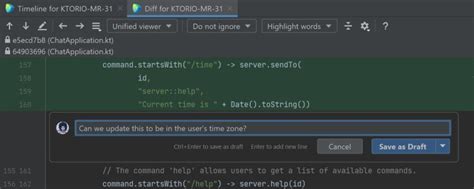 If Youre Reviewing Code In Intellij Idea 2022 1 With The Space Plugin And Love Shortcuts Here