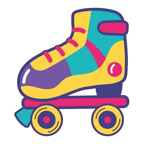 Roller Skate Clip Art Vectors And Illustrations For Free Download Freepik