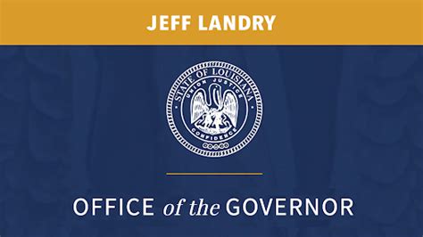 Governor Landry Announces New Secretary Of Louisiana Department Of