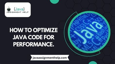 How To Optimize Java Code For Performance