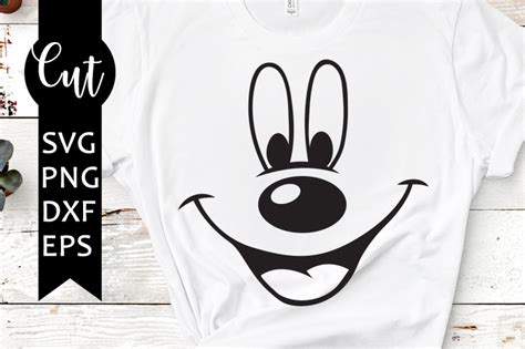 Mickey Mouse Smiling Face Svg Free Disney Free Svg Mickey Face Svg