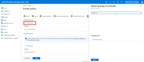 Intune Deployments Mobile Device