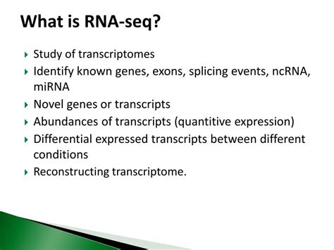 Ppt Rna Sequencing Powerpoint Presentation Free Download Id 2559068