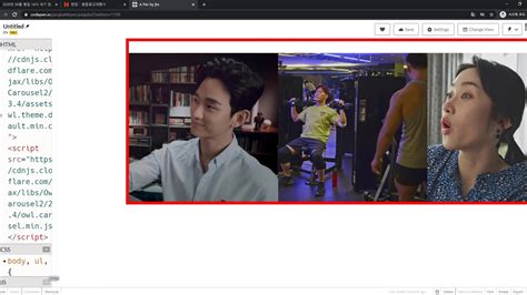2020 07 16 프론트 문제 한컴 종합광고대행사 작업물 리스트 슬라이더 구현 작업 2 캐러셀 작업 마무리 Youtube