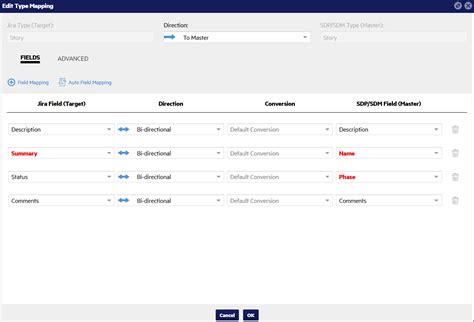use case syncing opentext software delivery management and jira