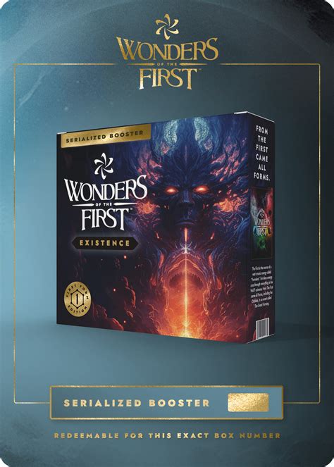 4294970498 Wonders Of The First Existence Serialized Booster Boxes