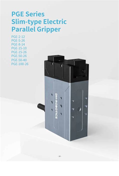 Servo Electric Gripper Rgd Series Electric Direct Drive Rotary