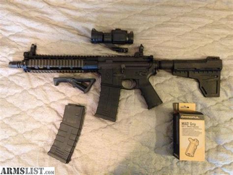Armslist For Sale Ar 15 Pistol W Optic Mags Grip