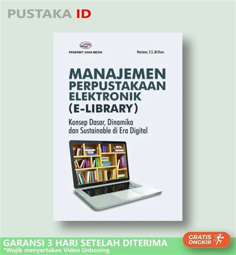 Jual Buku Manajemen Perpustakaan Elektronik E Library Konsep Dasar Di Seller Buku Id
