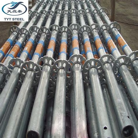 Ringlock Scaffold Hot Dipped Galvanized Scaffolding Ringlock System China Ringlock Scaffold