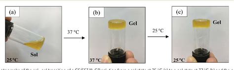 Figure 1 From The Potential Use Of Thermosensitive Chitosansilk Sericin Hydrogels Loaded With