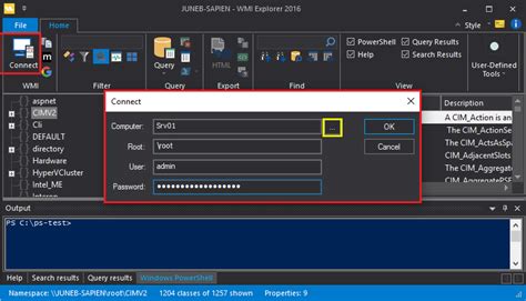 Using Wmi Explorer Getting Started