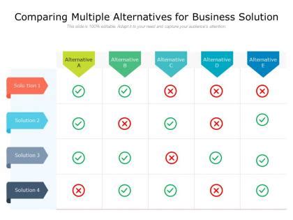 Solution Matrix Slide Team