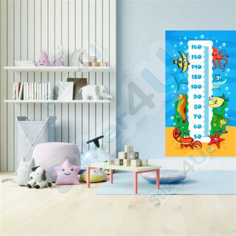 Стикер метър за детска стая"Пингвини" | Stiker4u