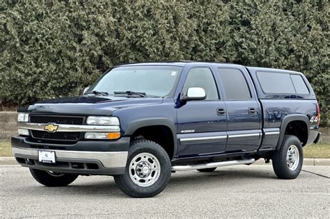 2002 Chevrolet Silverado 2500hd Crew Cab 81l 4x4 For Sale On Bat Auctions Sold For 30250 On