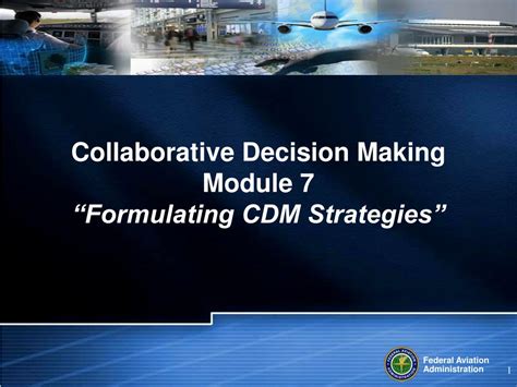 Ppt Collaborative Decision Making Module 7 Formulating Cdm