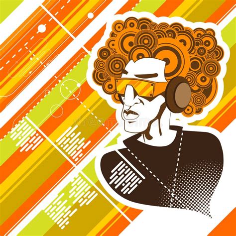 Retro Style Chracter Vector Stock Vector Illustration Of Profile Cartoon 9788147