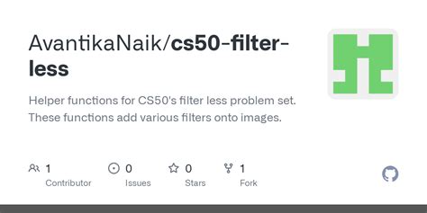 github avantikanaik cs50 filter less helper functions for cs50 s