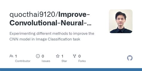 GitHub Quocthai Improve Convolutional Neural Network Model In Images Classification