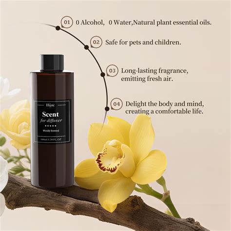 Woody Scent Essential Oil Hotel Quality Diffuser Refill 500ml