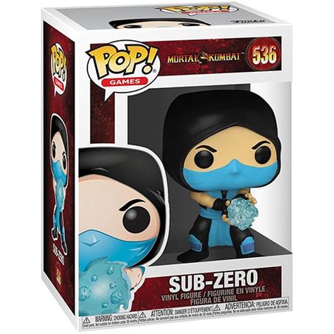 Funko Pop Sub Zero Mortal Kombat 536