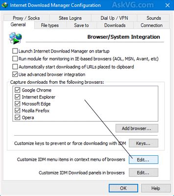 [Tip] Show / Hide IDM (Internet Download Manager) Context Menu Option in Web Browsers – AskVG