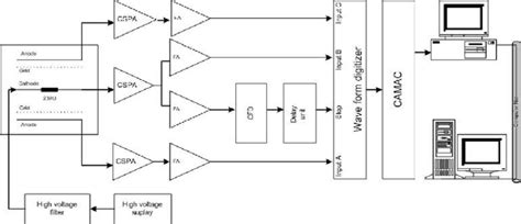 Layout Of Spectrometer Electronics Download Scientific Diagram