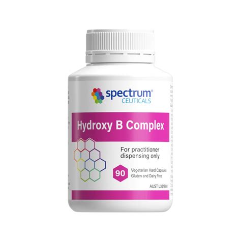 Spectrumceuticals Hydroxy B Complex 10 Off Rrp Healthmasters
