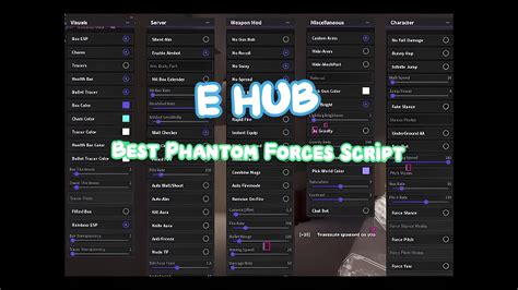 aimbot esp hitboxes phantom forces hack script new hack 2022