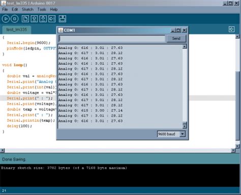 Практическое программирование arduino freeduino Аналоговый датчик