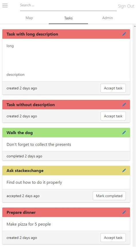 Lists Ui Design For Task With Status Indication User Experience Stack Exchange
