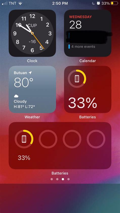 [request] Ios 14 Widgets For Ios 12 Clock Calendar Weather And Batteries R Jailbreak