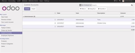 How To Use Odoo Lunch Module How To Use Odoo Lunch Module