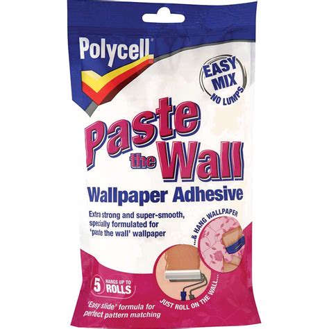 Polycell Paste The Wall Powder Wallpaper Adhesive Wallpaper And Border Adhesives