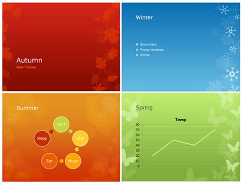 Give Your Presentations A Seasonal Flair With Powerpoints New Themes