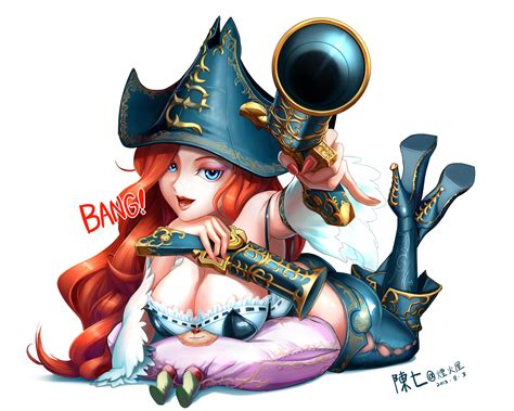 Chan Qi Fireworkhouse Chanseven Miss Fortune League Of Legends Teemo League Of Legends