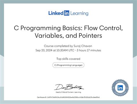 Suraj Chavan On Linkedin Clanguage Programming