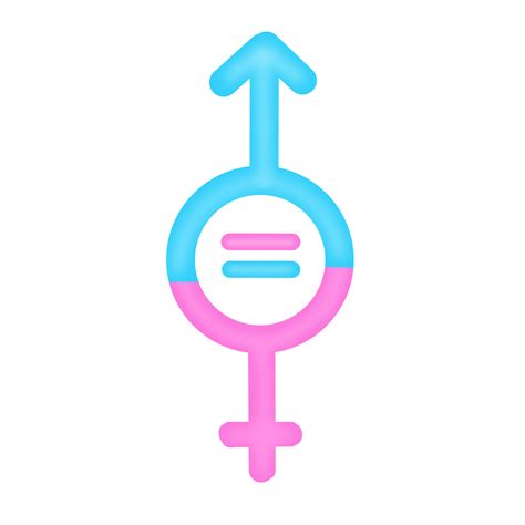 Sesso Simbolo Maschio Femmina Uguaglianza Genere Uguaglianza Sesso