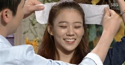 한승연 머리크기 두루마리 휴지 4칸 반 이 정도일 줄이야