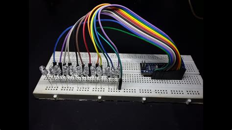 Led Chaser Effects Using Arduino Nano With Code Different Led Patterns Designs With Code