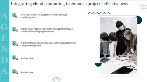 Agenda Integrating Cloud Computing To Enhance Projects Effectiveness