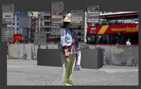Compositing Nodes Using Mask As A Garbage Matte To Hide An Object Blender Stack Exchange