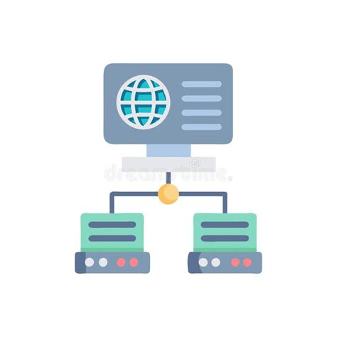 Understanding Dns Server Functionality Stock Illustration