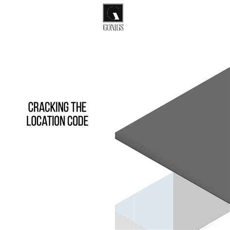 Cracking The Location Code Gonigs